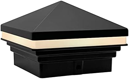 CPL02 Modern 2700K 3W AC/DC Low Voltage Aluminum LED Pyramid Post Cap ...