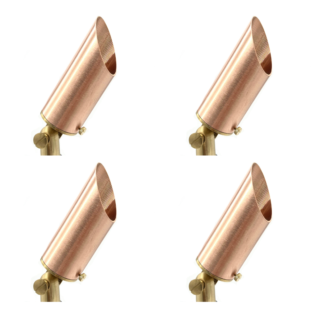 Cuprum Copper Spotlight 4x/8x/12x 12V MR16 4W 2700K Dimmable Package L ...
