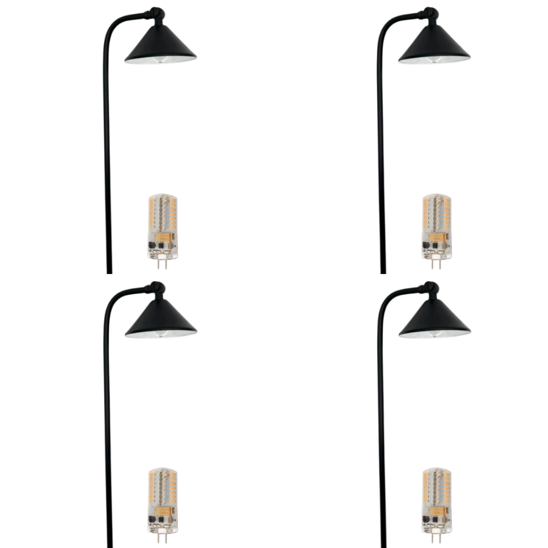BPLP07 Tulay Bell Brass Path Light 4x/8x/12x G4 2W Dimmable 2700K Pack