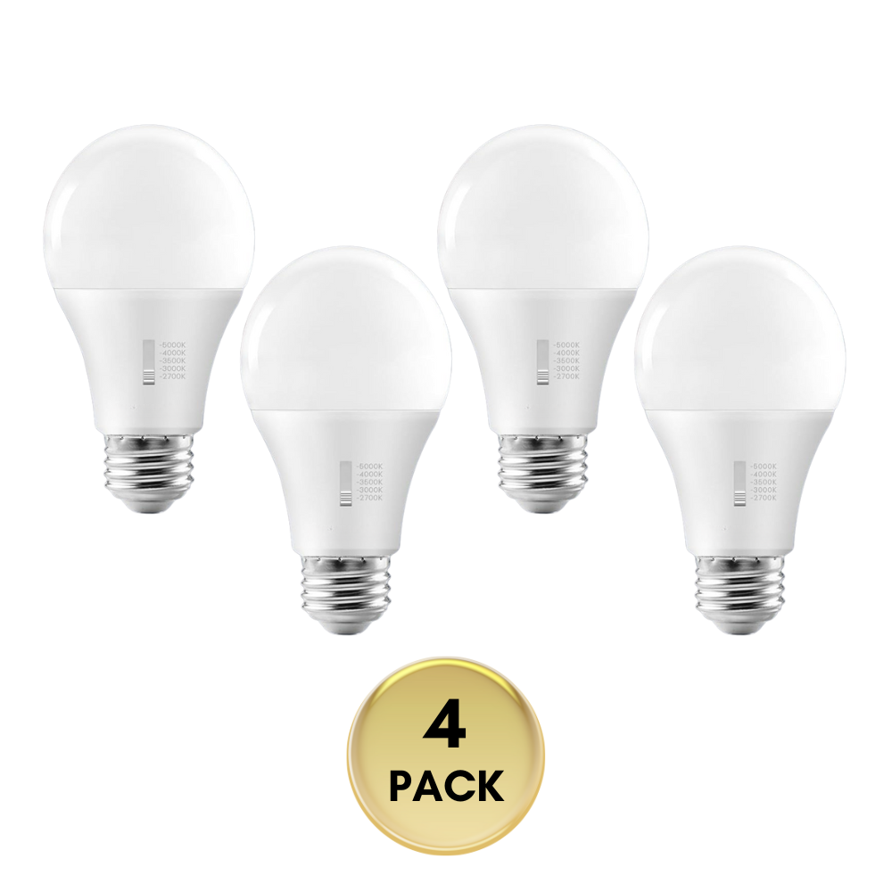 E26 A19 11W 120V Line Voltage 5CCT 2700K/3000K/3500K/4000K/5000K Bulbs