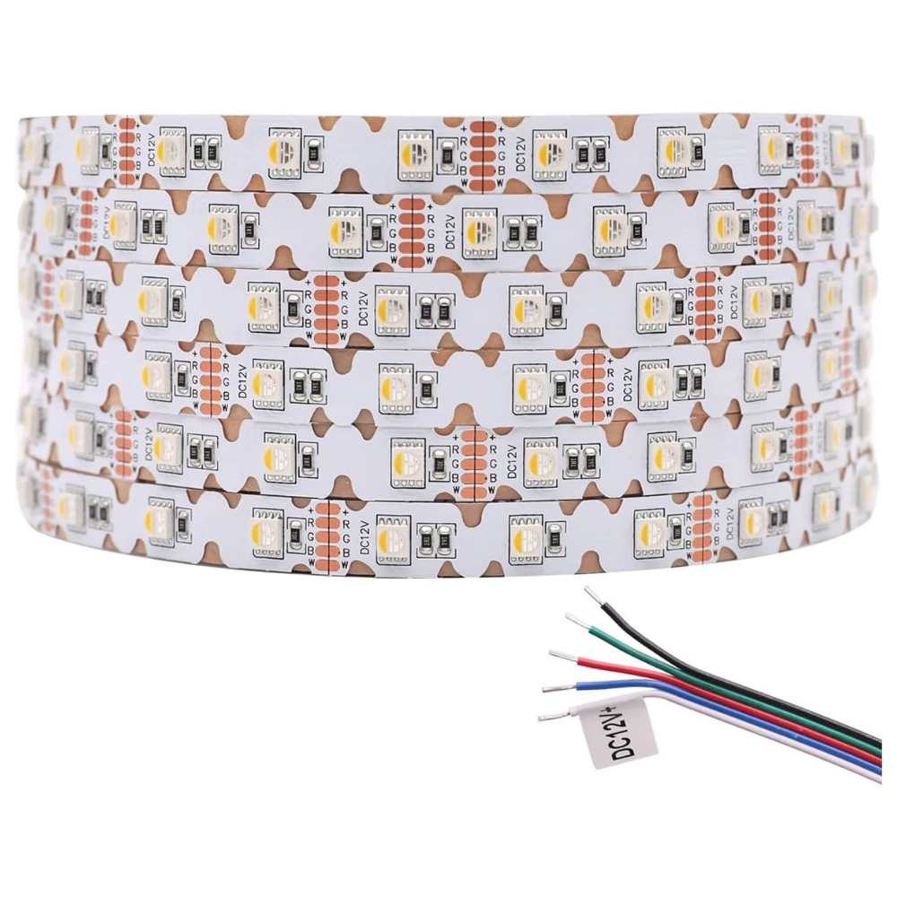 SL12 Bendable Strip Light RGB+6000K Daylight 4-in-1 5050 3.66W/ft 12mm