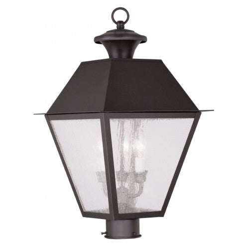 Mansfield Candelabra Base Light Bulb Socket Large Outdoor Post Top Lan