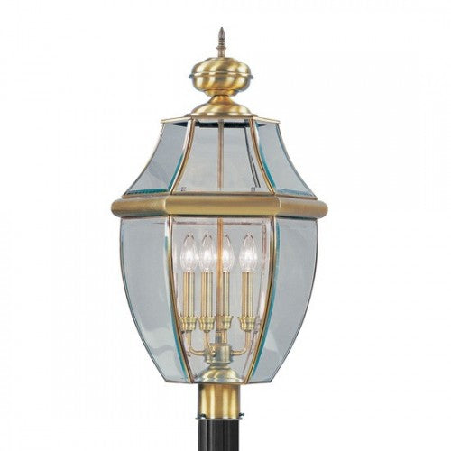 Monterey Candelabra Base Light Bulb Socket Extra Large Outdoor Post To