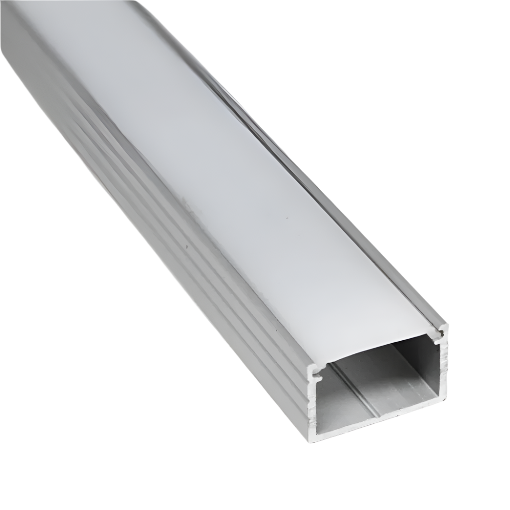 BN269 Rectangular 8 ft Aluminum Channel 10 Pack LED Strip Light Cover ...