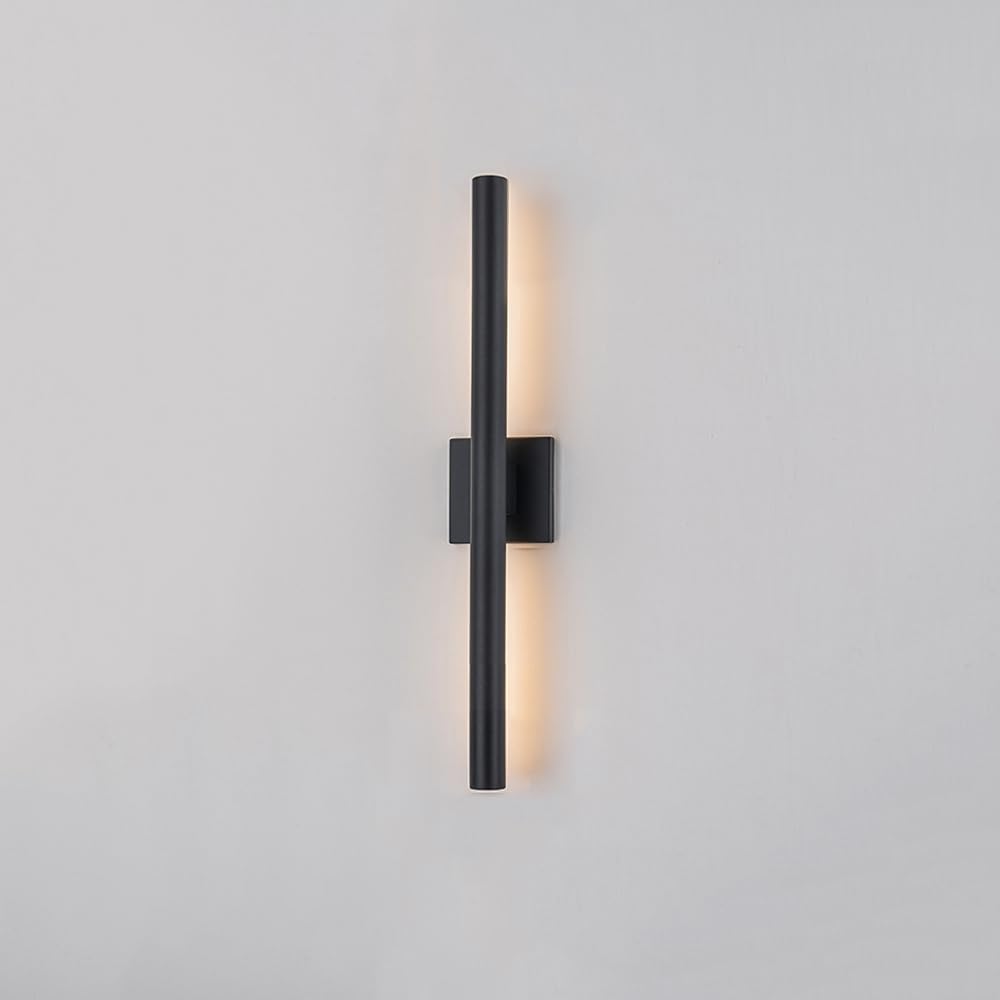 SCH07 Linear LED Up and Down Modern Outdoor Wall Sconce Light 3000K Wa
