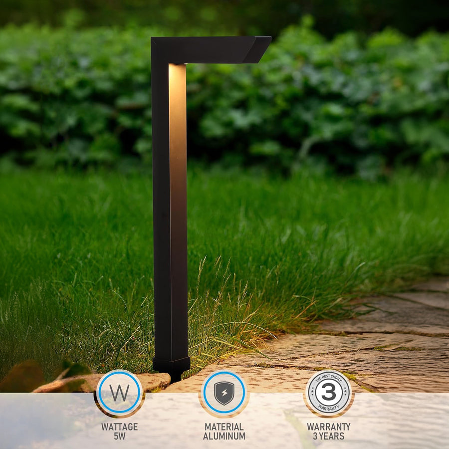 6-Pack of Modern LED Path Lights | Durable Walk Way Lights – Sun Bright ...
