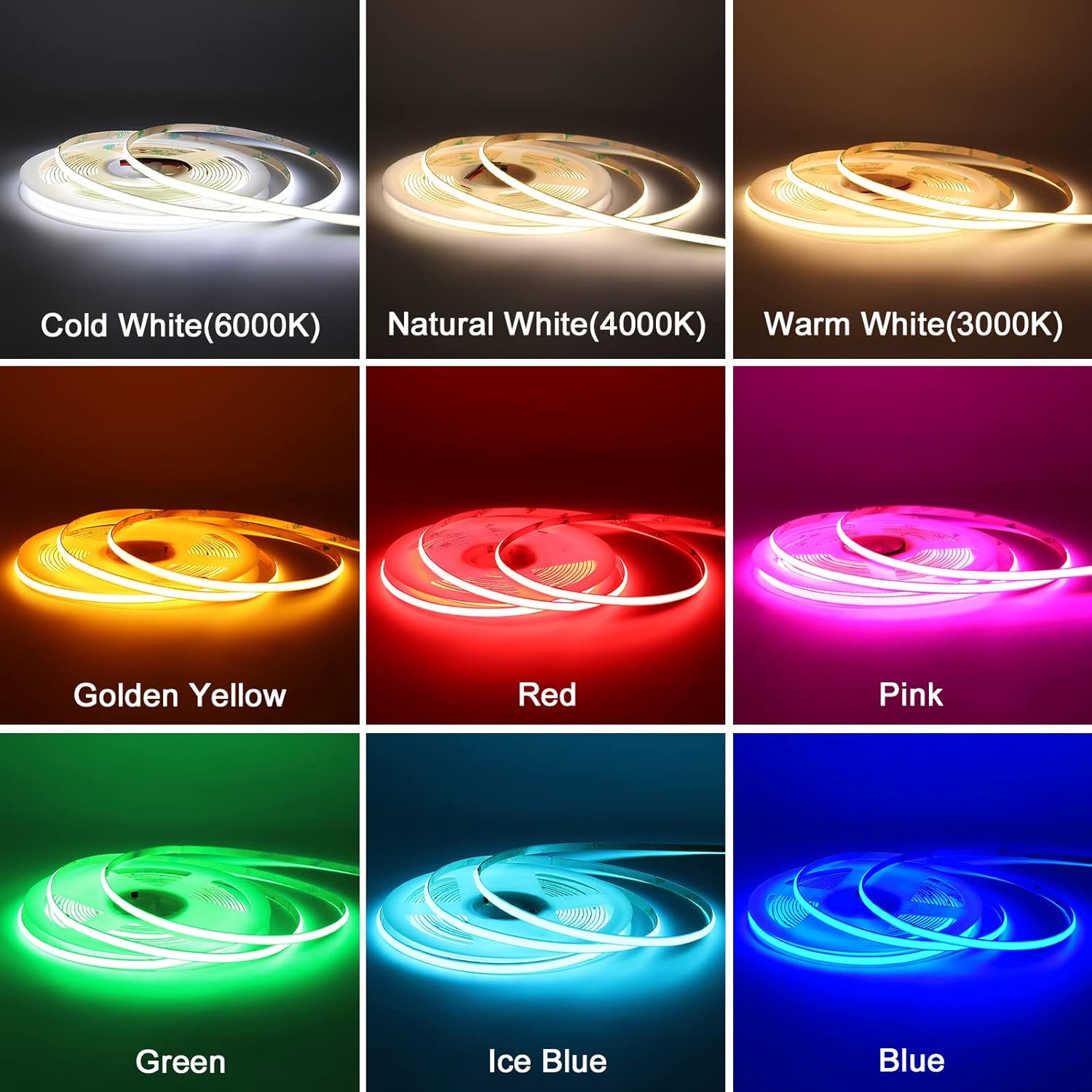 SLD03 Dotless 5mm 3W/ft / 8mm 3.4W/ft Super Slim Edgeless Single Color