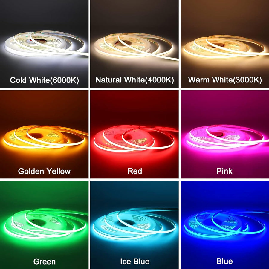 SLD03 Dotless 5mm 3W/ft / 8mm 3.4W/ft Super Slim Edgeless Single Color