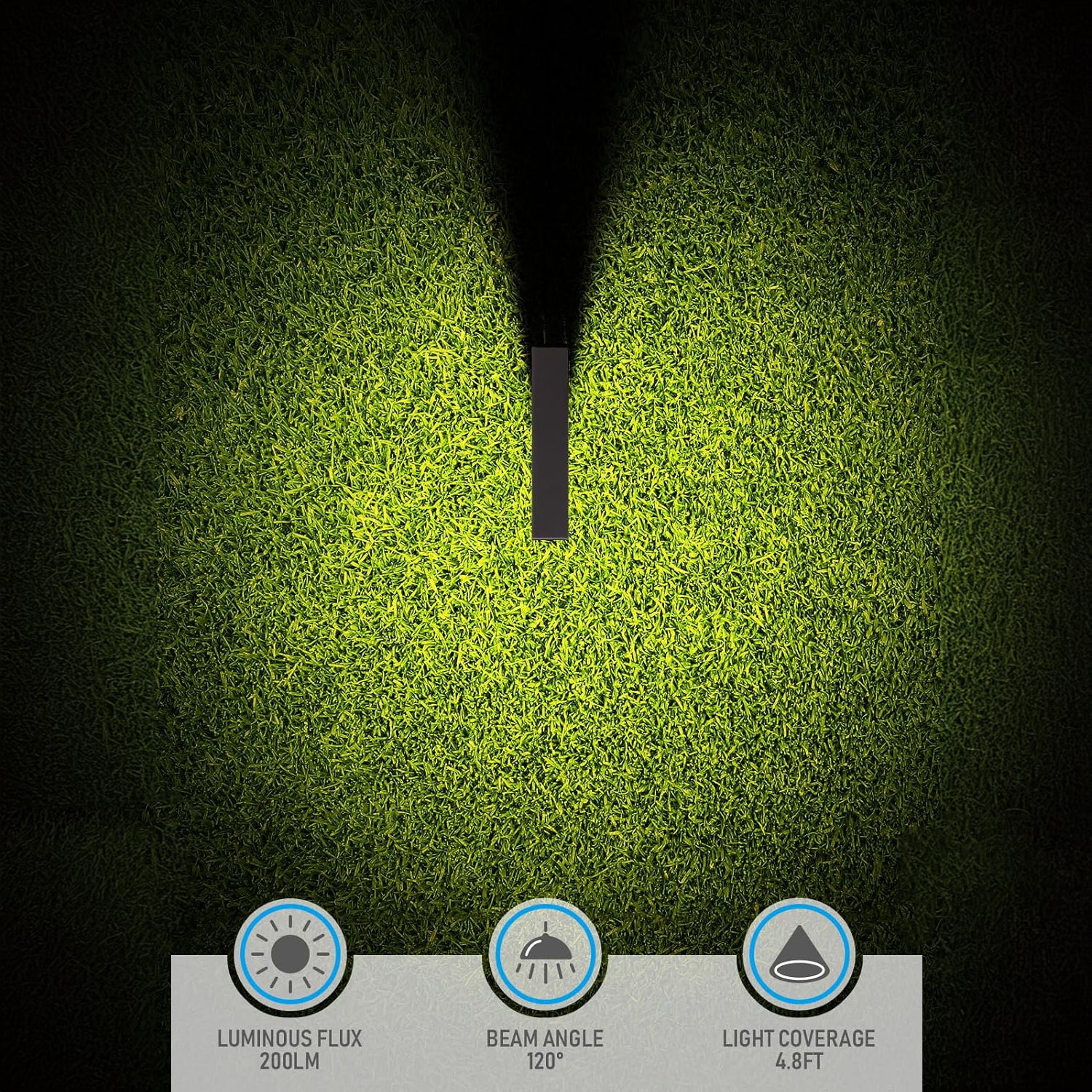 6-Pack of Modern LED Path Lights | Durable Walk Way Lights – Sun Bright ...