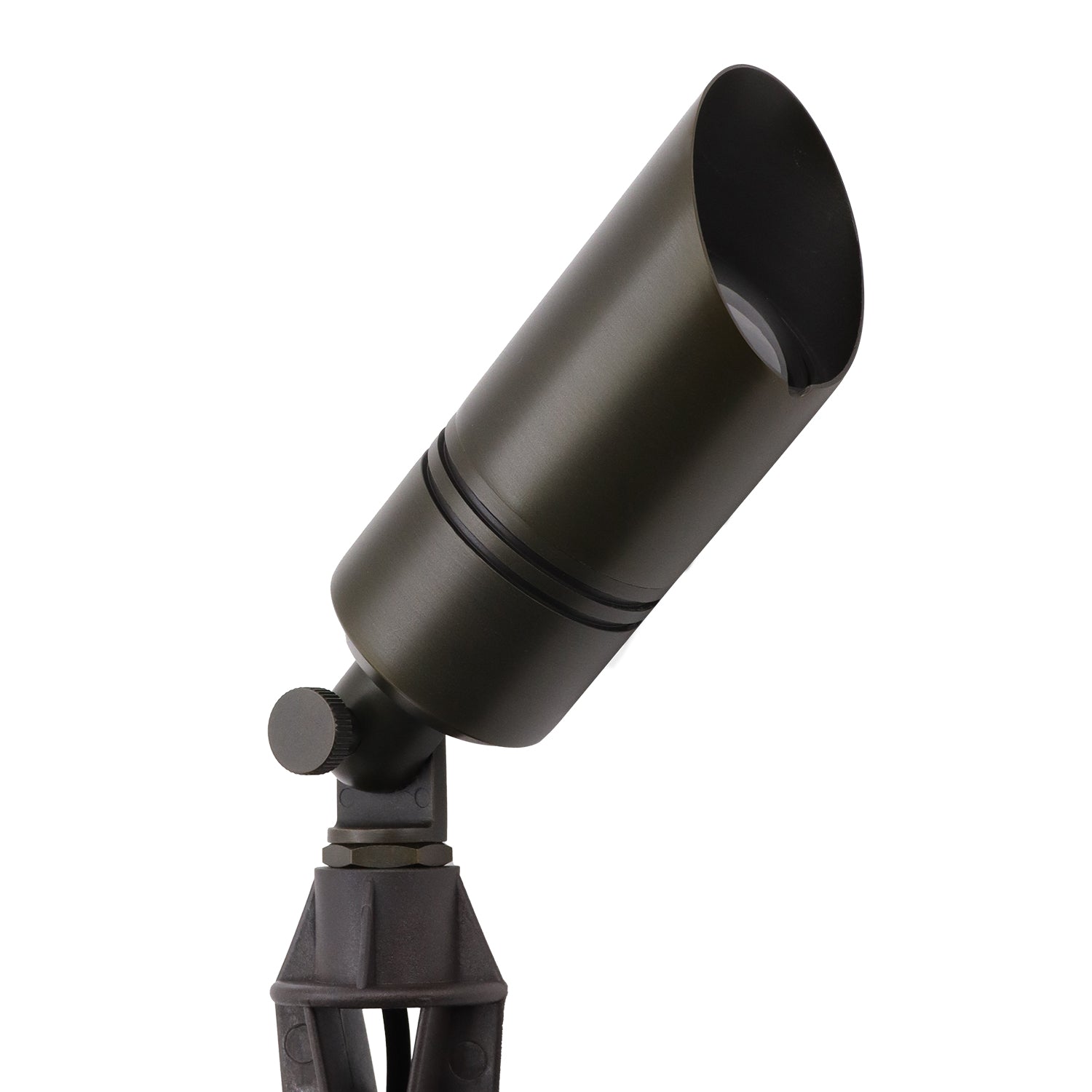 SPB02 Low Voltage Directional Outdoor Brass Spotlight