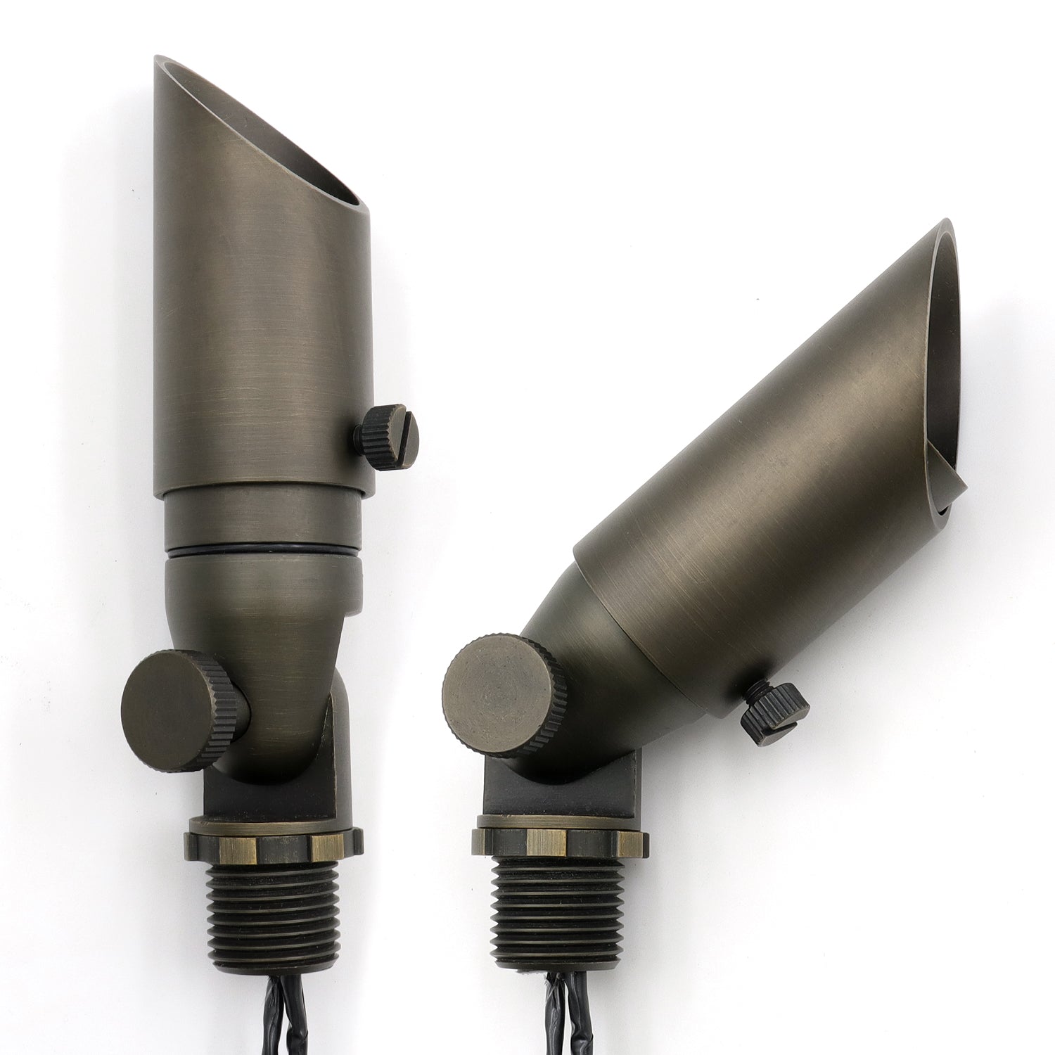 SPB02 Low Voltage Directional Outdoor Brass Spotlight