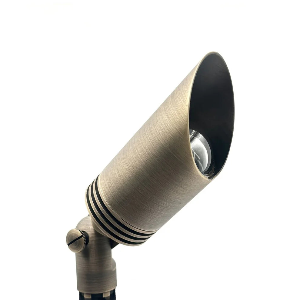 SPBP09 Tulay 2.0 Antique Brass Spotlight Low Voltage Landscape Lightin