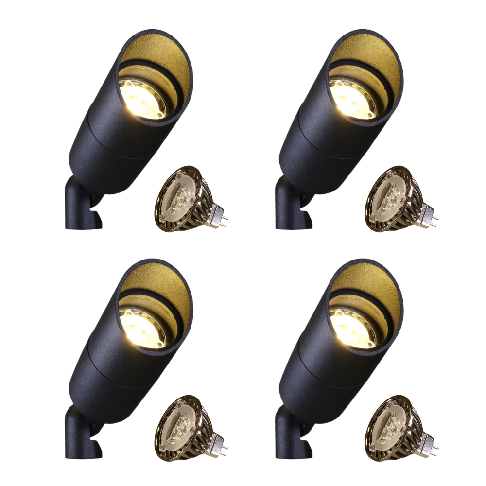 KL105 4x/8x/12x 6W 2700K Package Low Voltage Modern Bullet Spotlight A