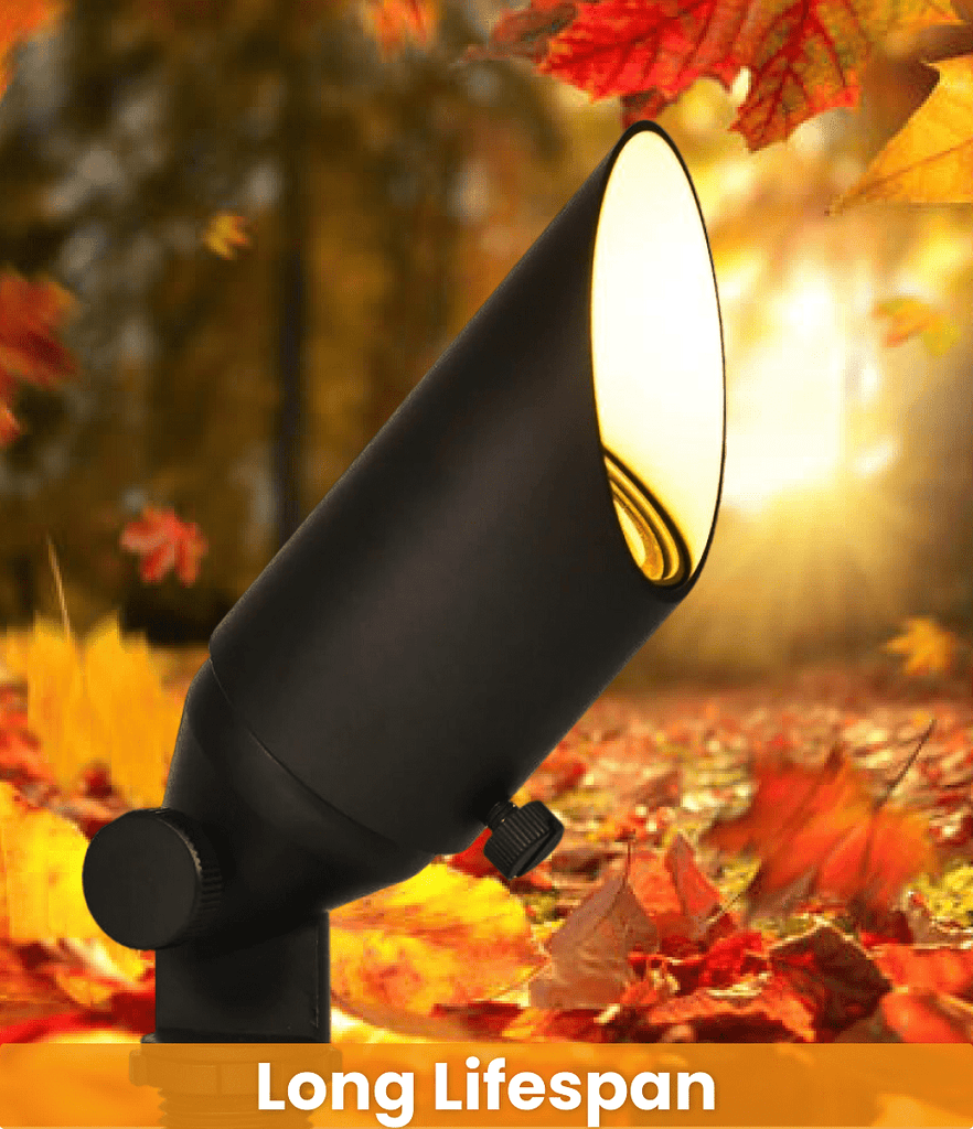 SPB10 Cast Brass Spot Light | 8W Integrated LED Low Voltage Landscape ...