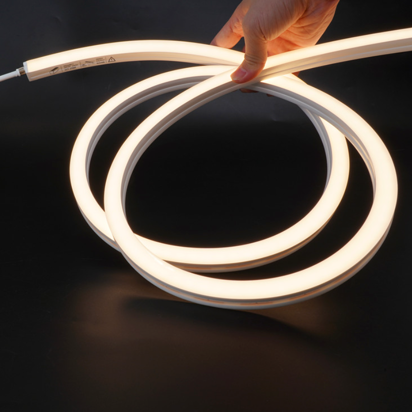 SLN04 Dotless COB LED Neon Side Flex Strip Light 3.05W/ft 16.4'x 0.47"