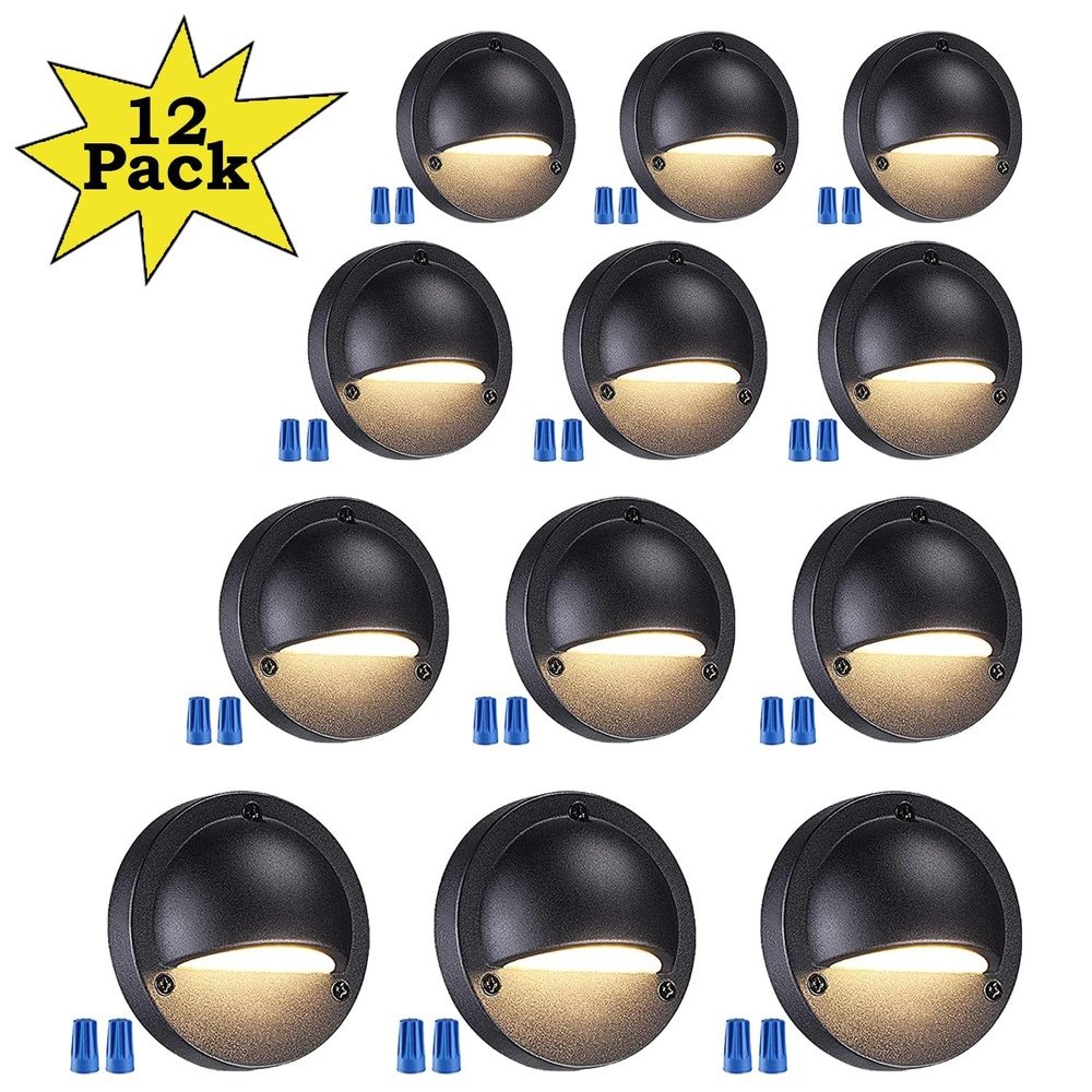 12-Pack of DLA01 Low Voltage Deck Lights | Outdoor Step Lights – Sun ...