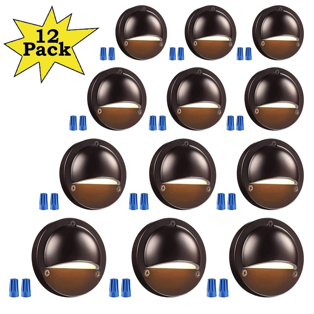 12-Pack of DLA01 Low Voltage Deck Lights | Outdoor Step Lights – Sun ...