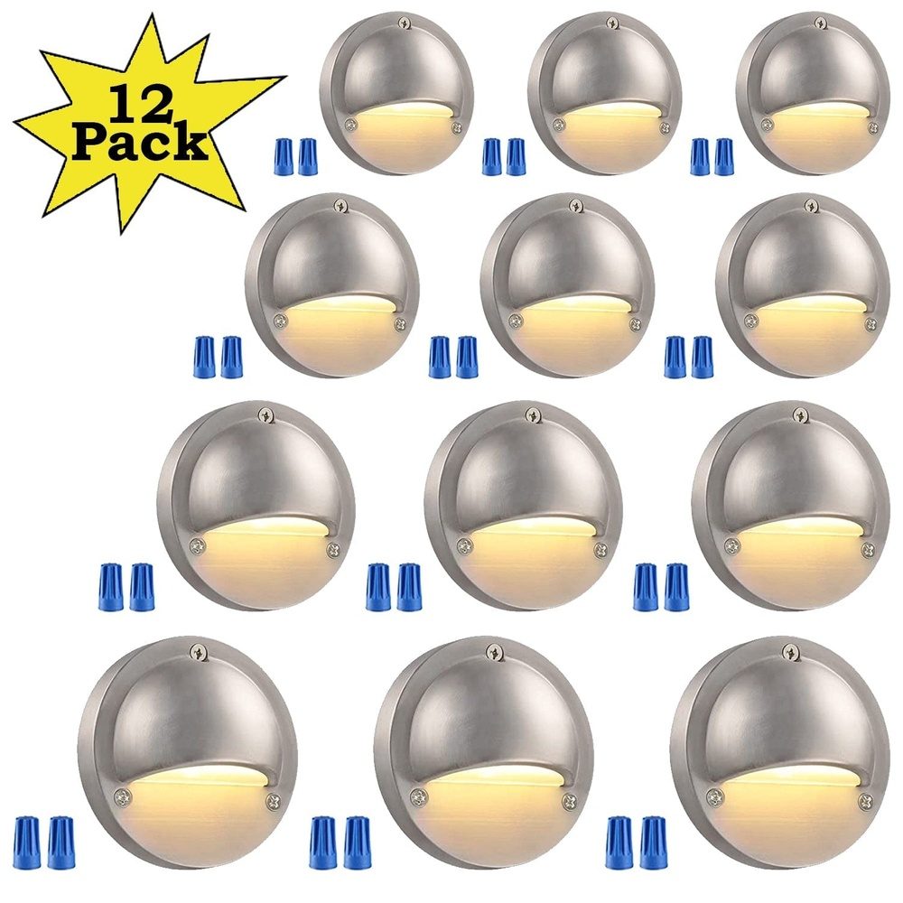12-Pack of DLA01 Low Voltage Deck Lights | Outdoor Step Lights – Sun ...