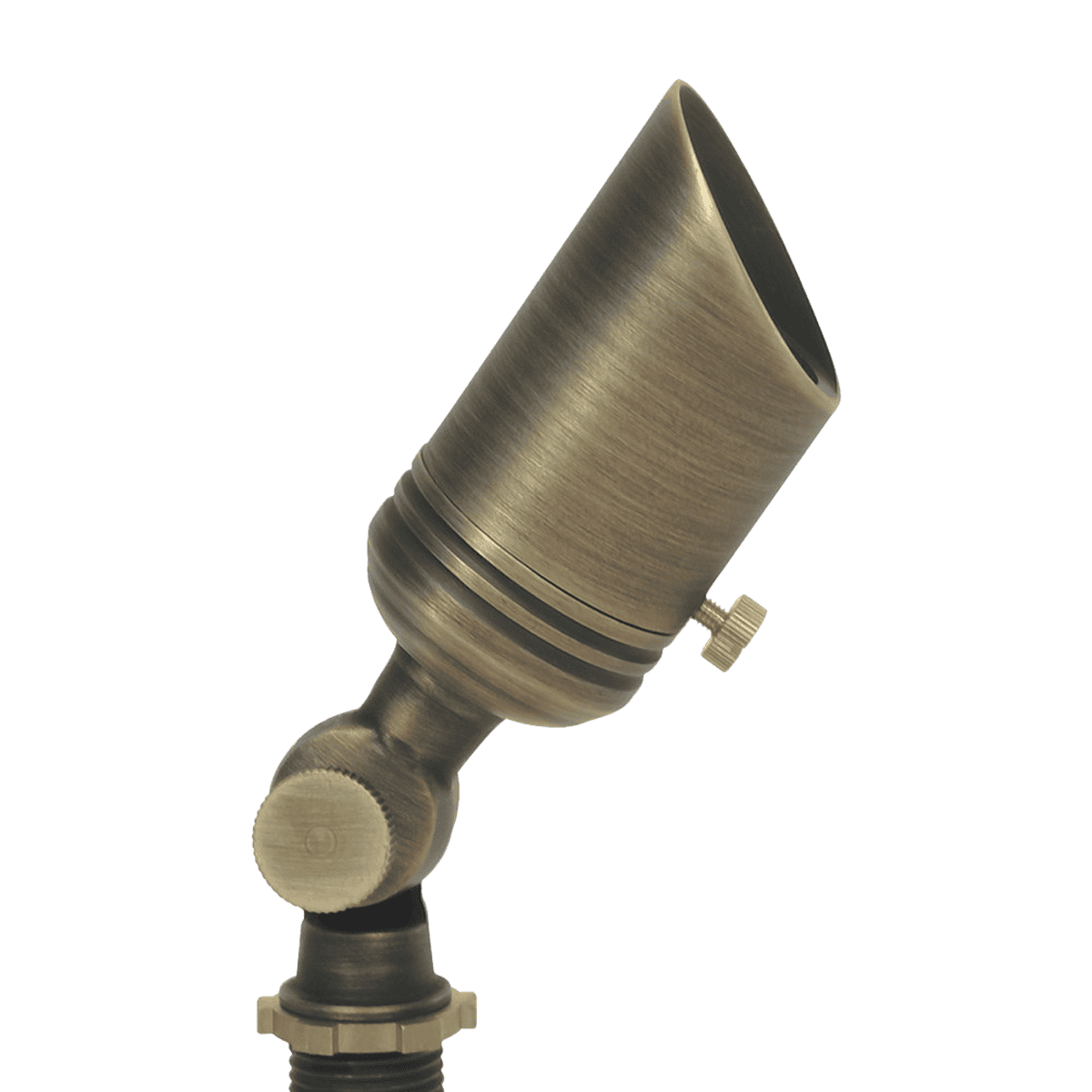 SPB02 Low Voltage Directional Outdoor Brass Spotlight