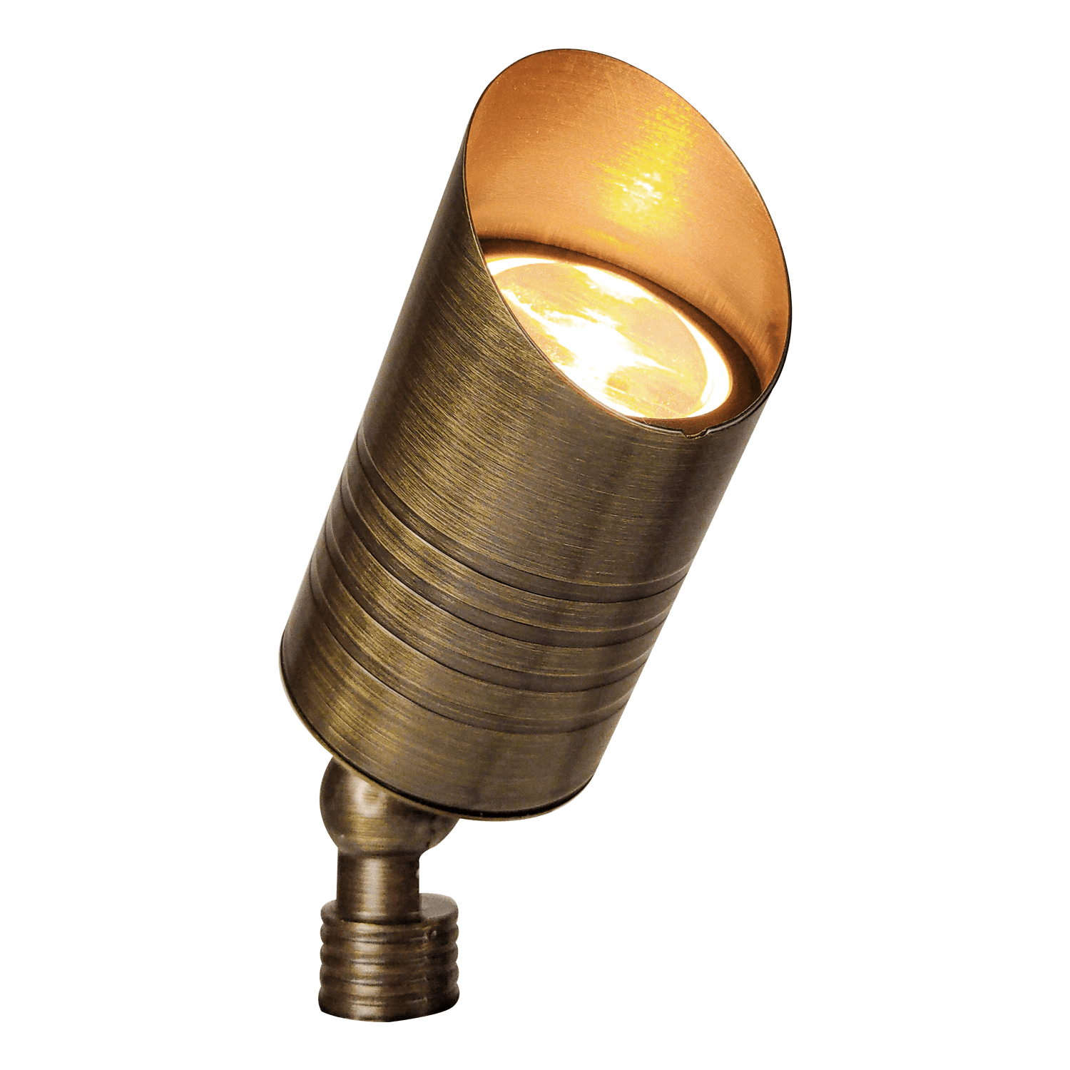 SPB09 Low Voltage Outdoor Brass Spotlight