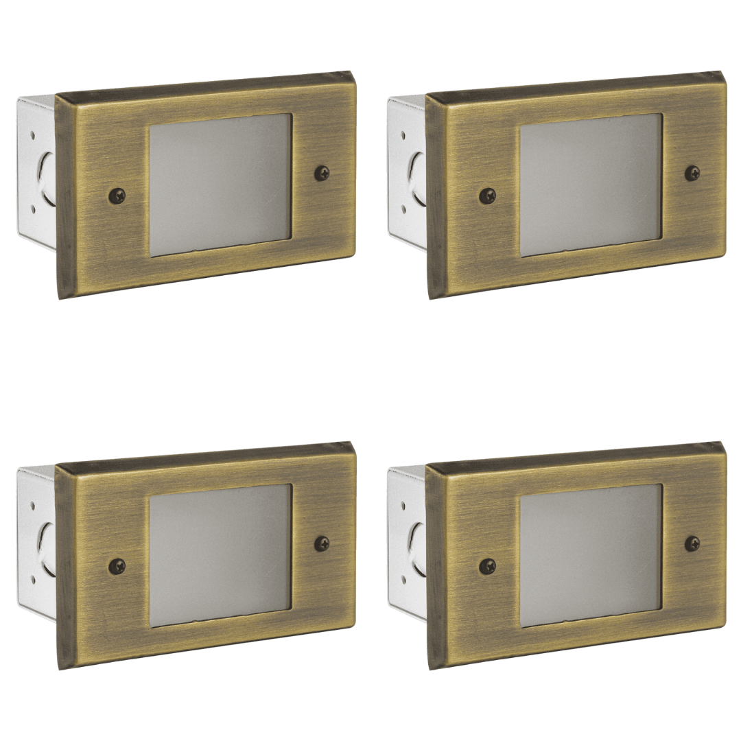 STB11 1.5W LED Indoor Outdoor Brass Step Light