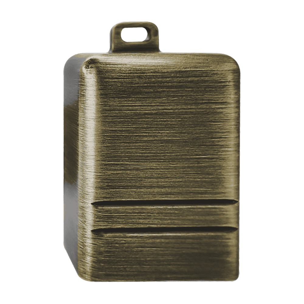 STB19 LED Cast Brass Low Voltage Deck Light Surface Mount