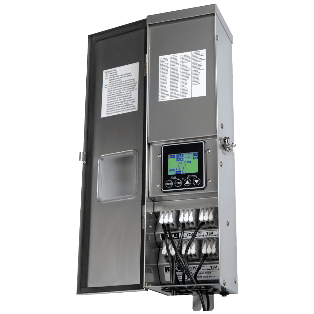 Low Voltage Landscape Lighting Digital Transformer - Atom 6 – Sun ...